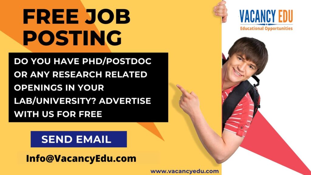Advertisement - Vacancy Edu